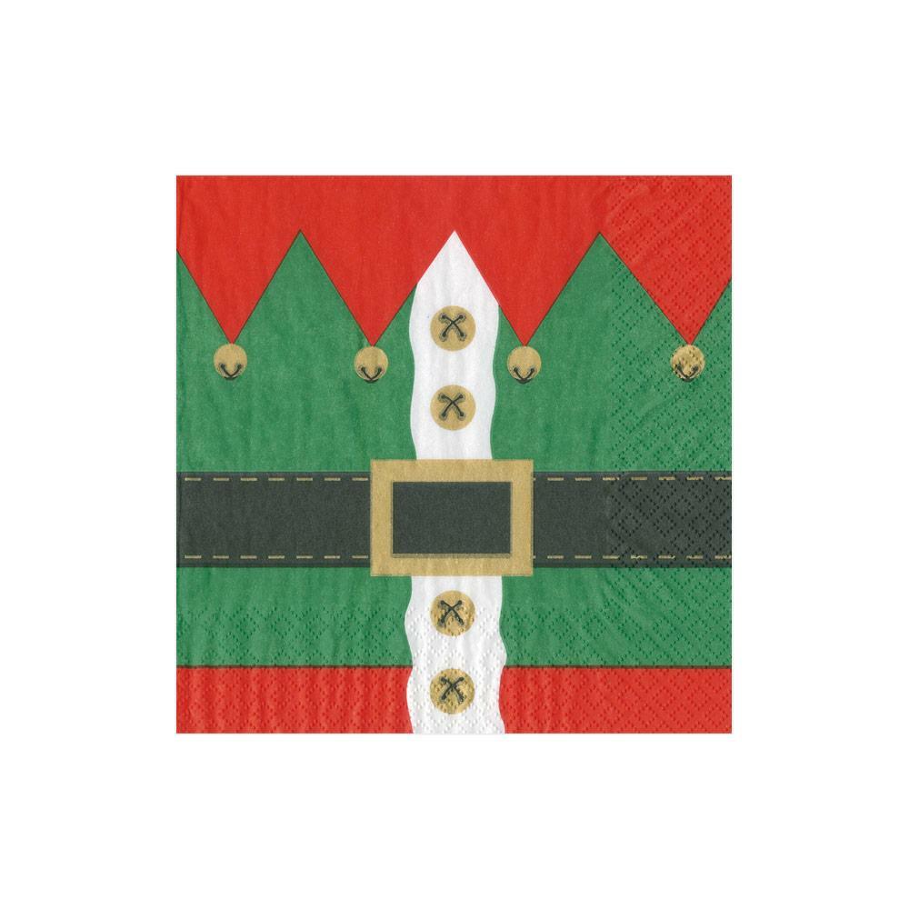 Elf Costume Beverage Napkins – Fiesta Supply